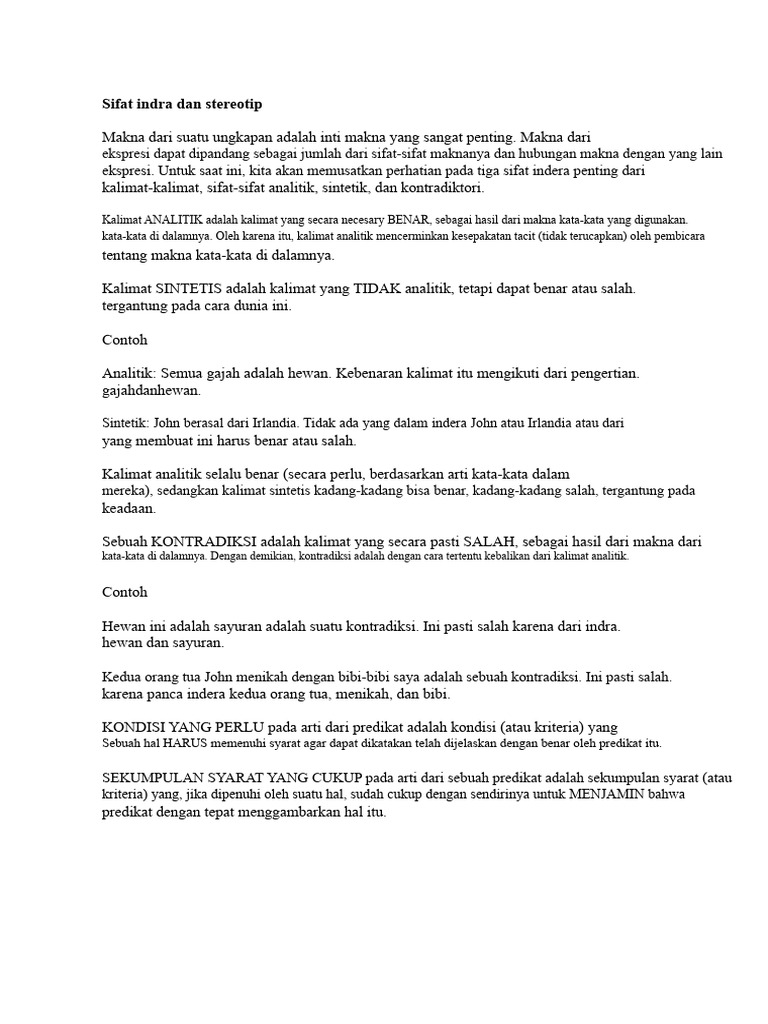 Hubungan Makna Resume | PDF