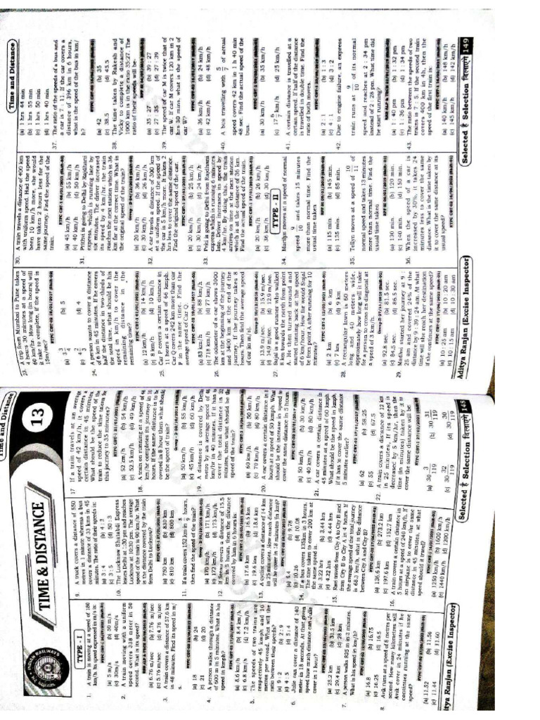 Aditya Ranjan Railway Maths Imp p5 | PDF