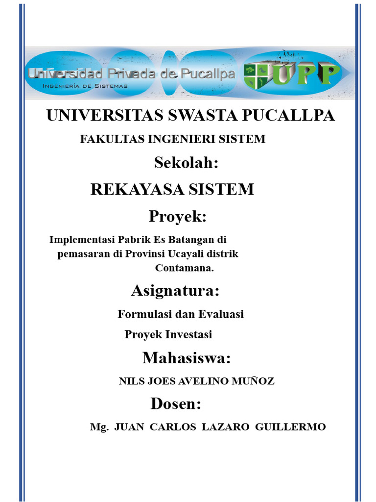 Proyek Pabrik Es | PDF