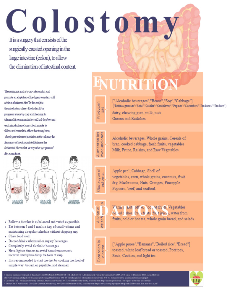 Colostomy | PDF | Foods | Drink