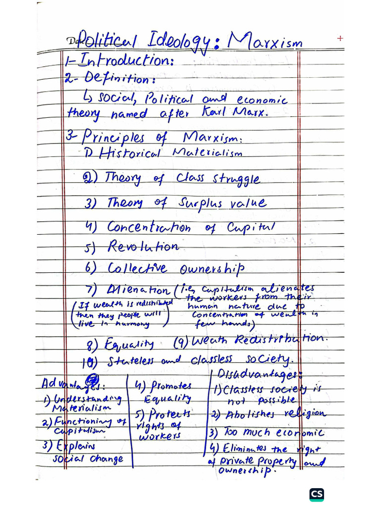 Communism Marxism Socialism | PDF