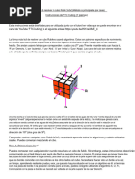 Cómo resolver el cubo Rubik 3x3 en 7 pasos | PDF