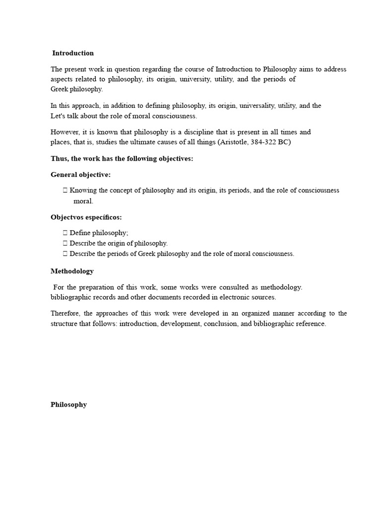 Overview of Philosophy's Origins and Utility | PDF | Ancient Greek ...