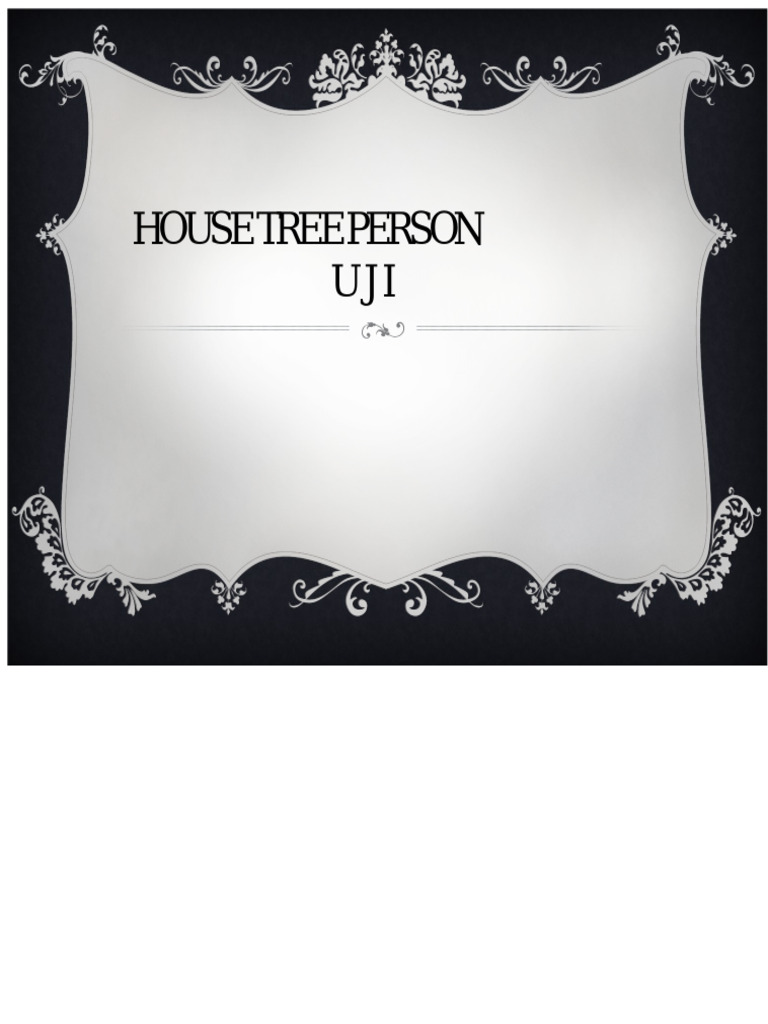 Tes HTP: Interpretasi Kepribadian Melalui Gambar | PDF