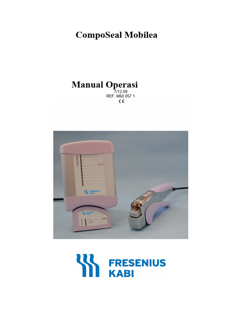 Manual Operasi CompoSeal Mobilea | PDF
