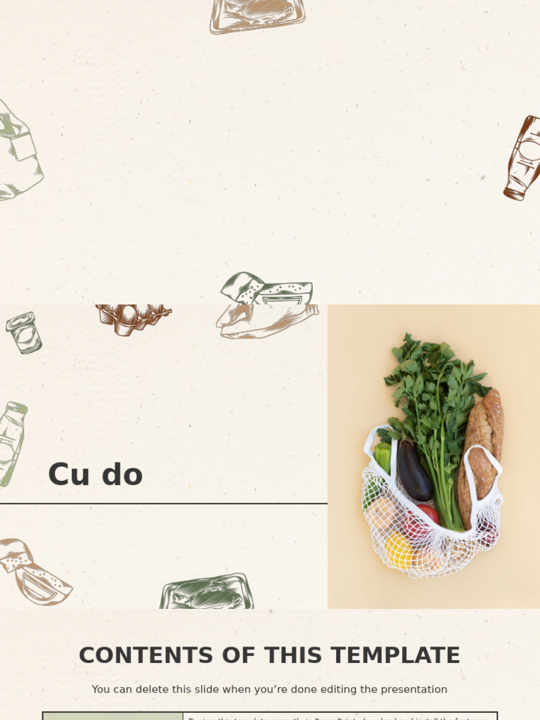 Reducing Food Waste Campaign by Slidesgo | PDF | Target Audience ...
