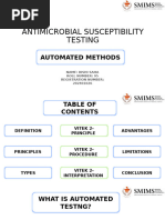 Vitek 2 Compact: Principles & Procedures | PDF | Microbiology | Medical ...