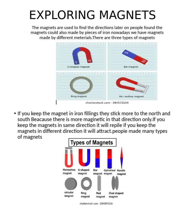 Exploring Magnets | PDF