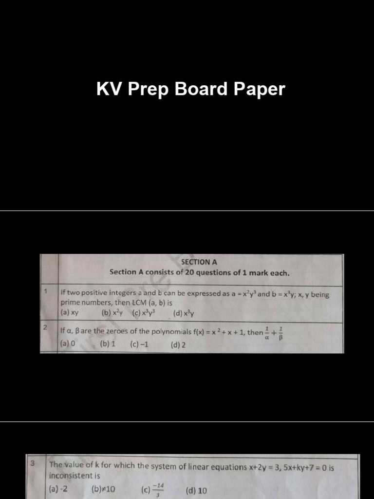 DPS Pre Board Paper Overview | PDF