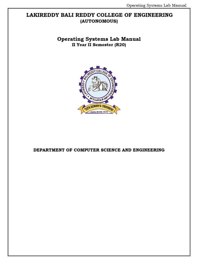 Operating Systems | PDF | Engineering | Science