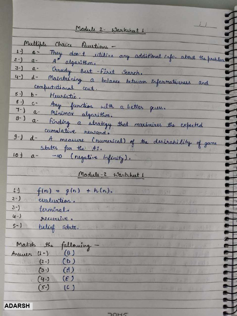 Aiml Worksheeti | PDF