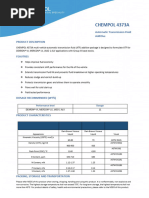 Durasyn 164 Polyalphaolefin Overview | PDF | Viscosity | Chemistry