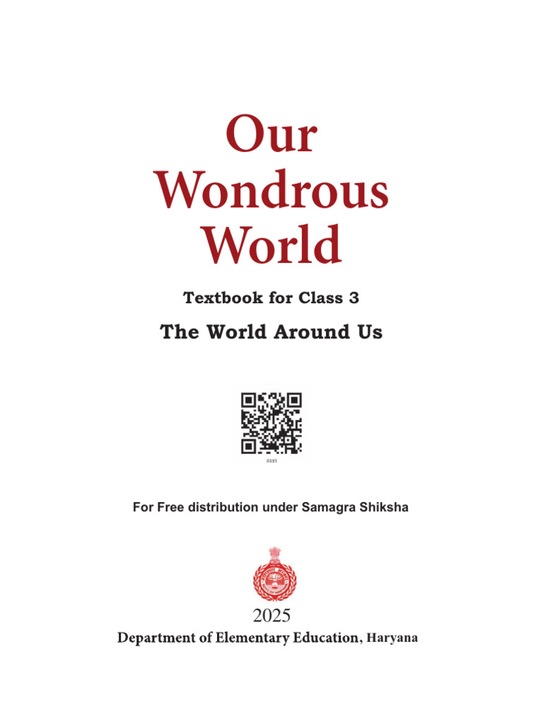 Class 3 Textbook: Our Wondrous World | PDF | Learning | Curiosity