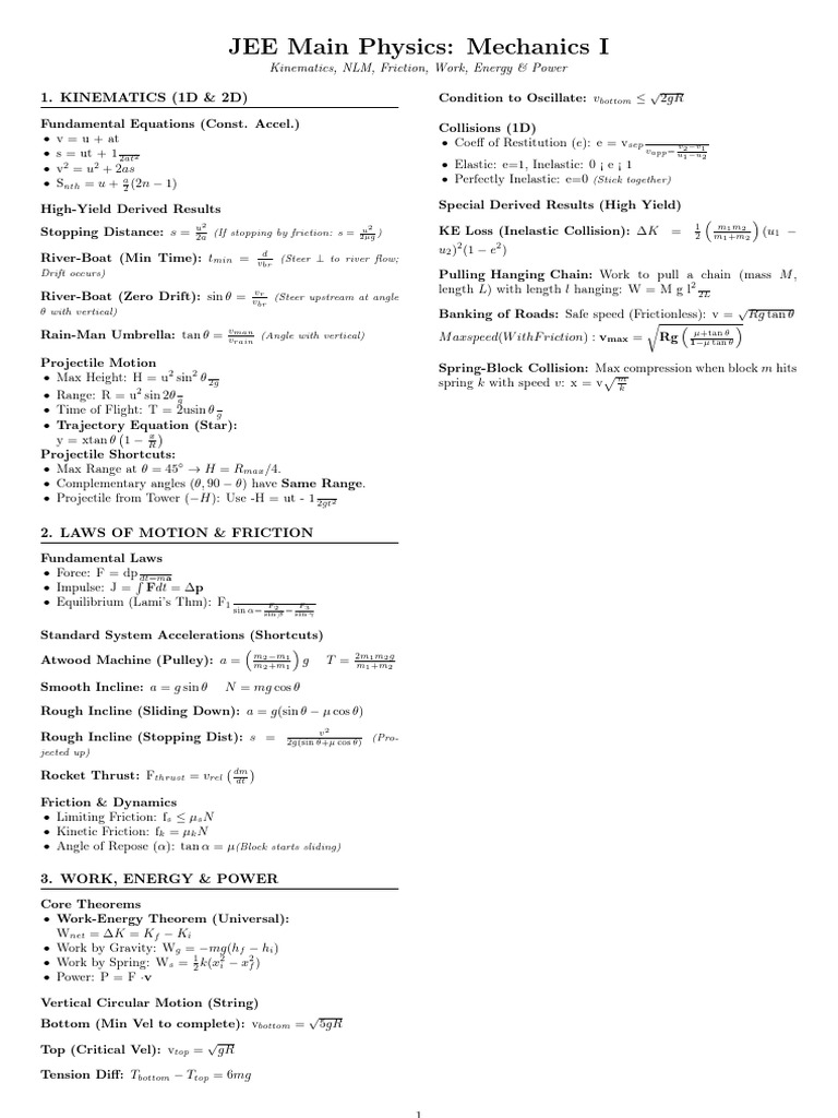 Physics | PDF | Collision | Friction