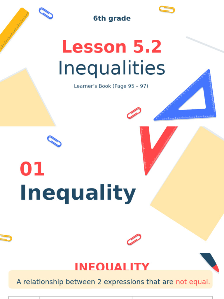 5.2. Inequalities | PDF
