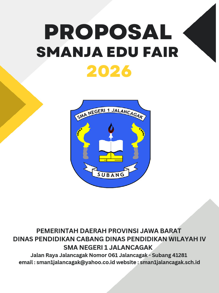 SMANJA Edu Fair 2026: Pameran Pendidikan | PDF