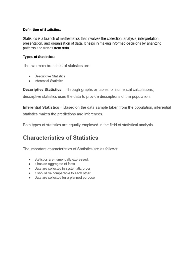 BioStat 1 Review | PDF | Significant Figures | Statistics