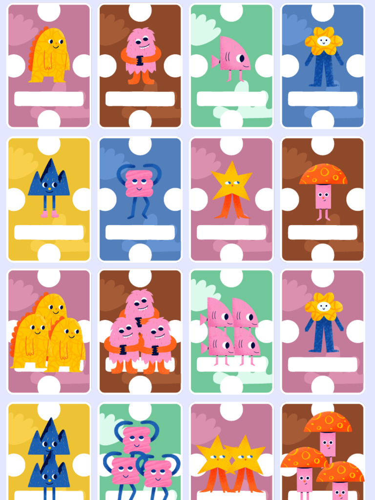 Memory Game (A4 + Laminating) 10 | PDF