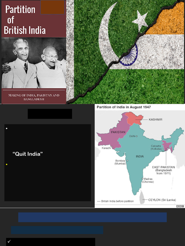Lec 5 Partition of British India | PDF | Partition Of India | All India ...