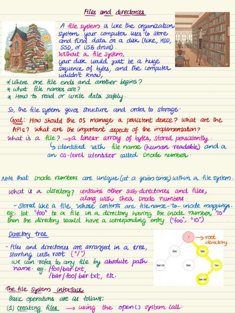 Lecture_33 Files and Directories | PDF | Computer File | Filename