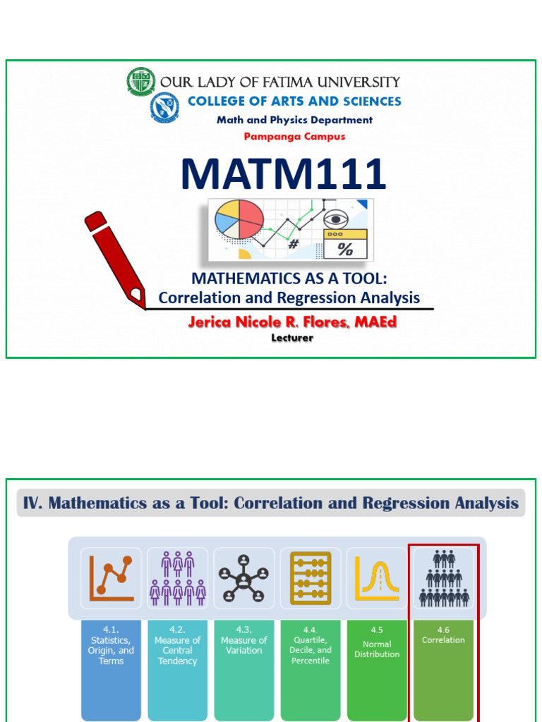 Correlation and Regression Analysis | PDF | Linear Regression | Errors And Residuals