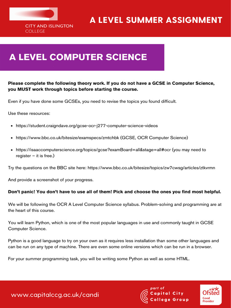 A LEVEL COMPUTER SCIENCE | PDF | Html | Html Element