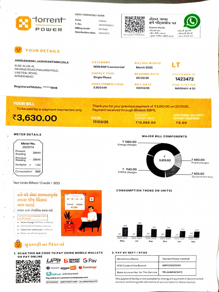 Light Bill | PDF