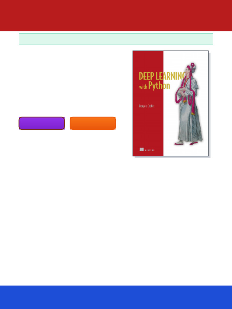 Deep Learning With Python 2nd Edition by Francois Chollet 1617296864 ...