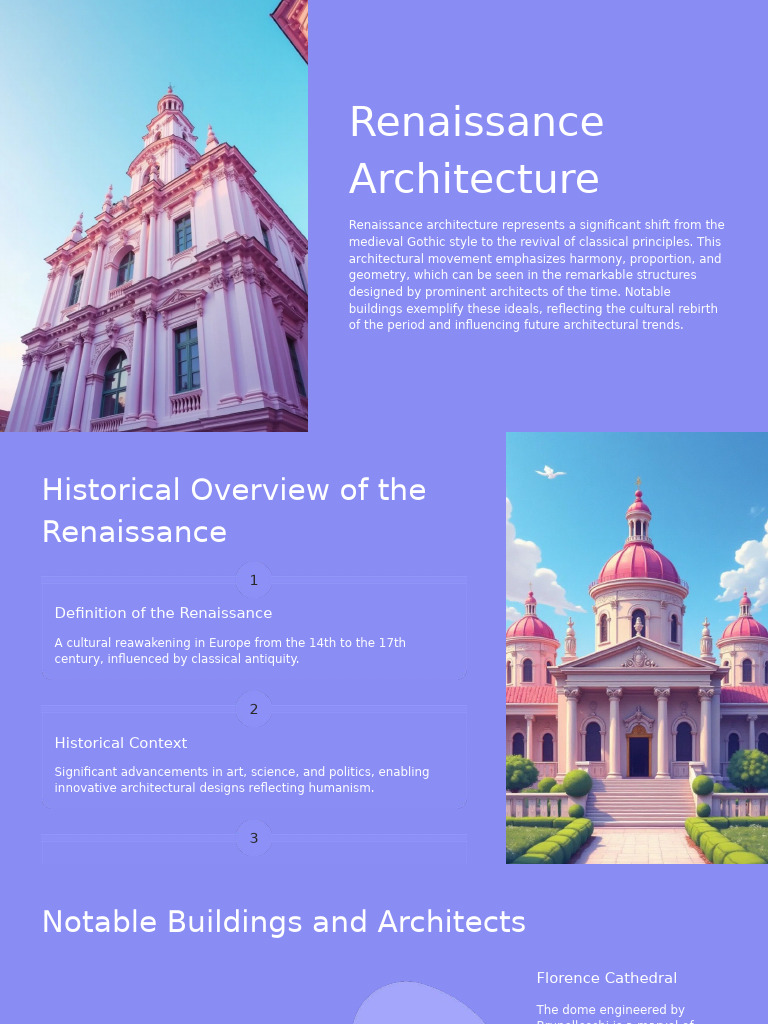 Renaissance Architecture | PDF | Renaissance | Florence