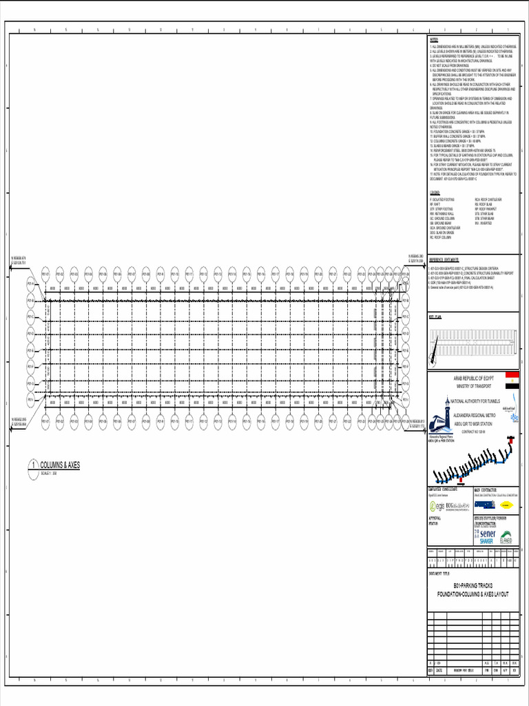 Alexandria Metro Project Document | PDF | Components | Structural ...