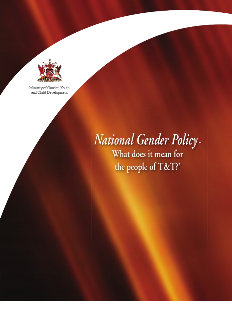 Brochure On National Gender Policy - Final-Designed - 8mar2012 | PDF ...