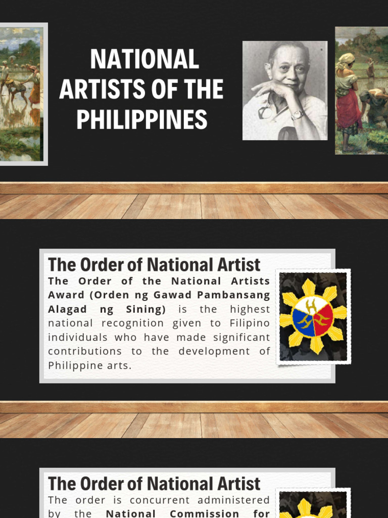 Lesson 4 National Artists of The Philippines | PDF | The Arts | Philippines