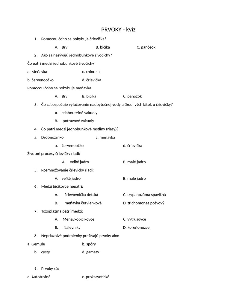 PRVOKY | PDF