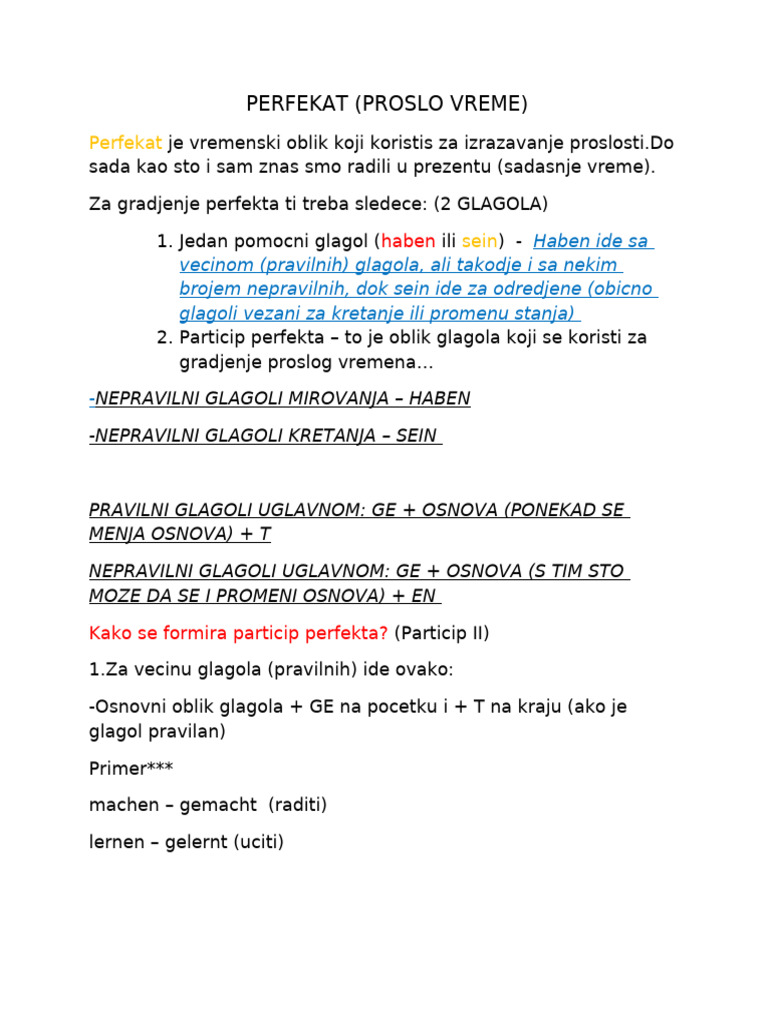 8.cas Schritte A1 PERFEKAT | PDF
