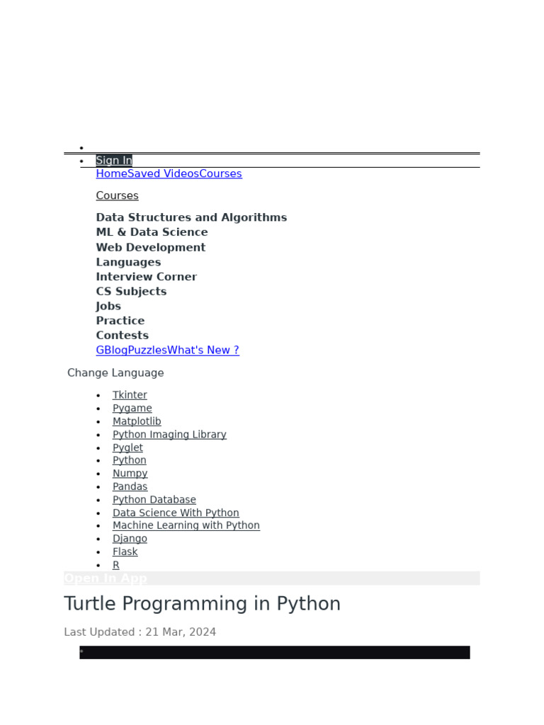 Graphic Theory | PDF | Python (Programming Language) | Computer Programming