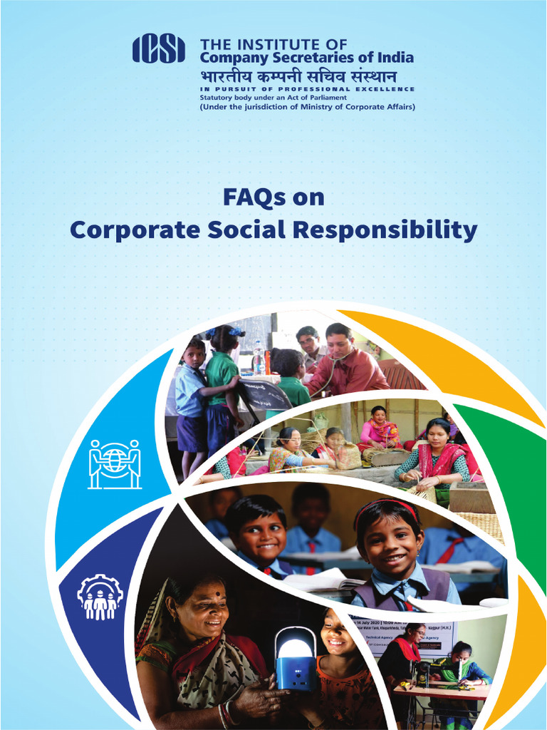 FAQs_on_CSR_28-4-2021 | PDF | Corporate Social Responsibility | Expense