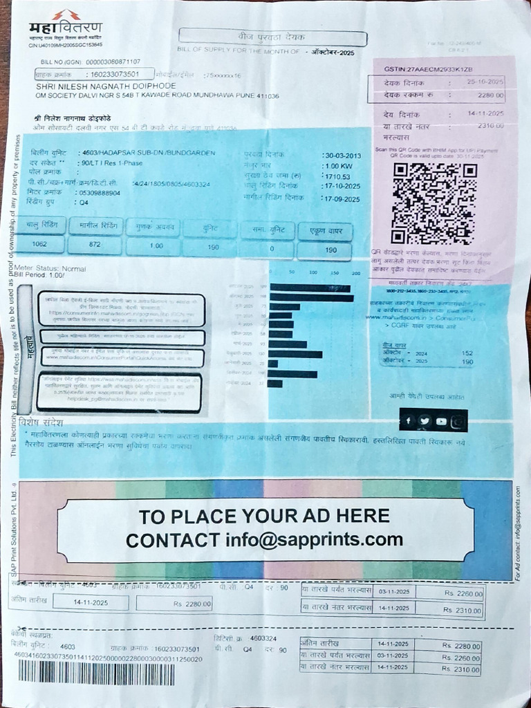 Light Bill | PDF