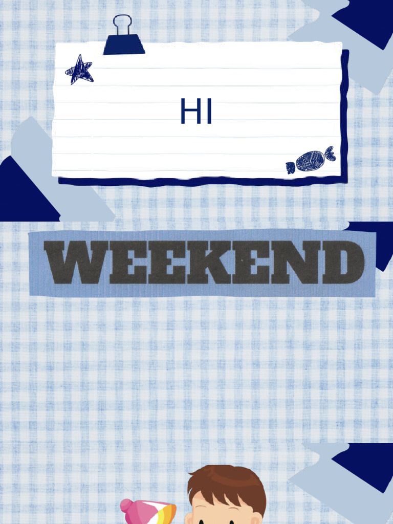 Blue and White Playful Cute Research Project Presentation | PDF