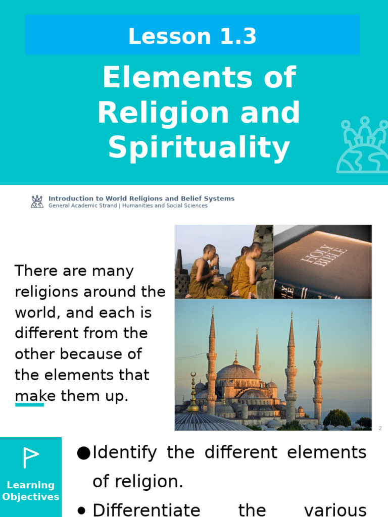 Intro To World Religion Lesson 1.3 | PDF | Spirituality | God