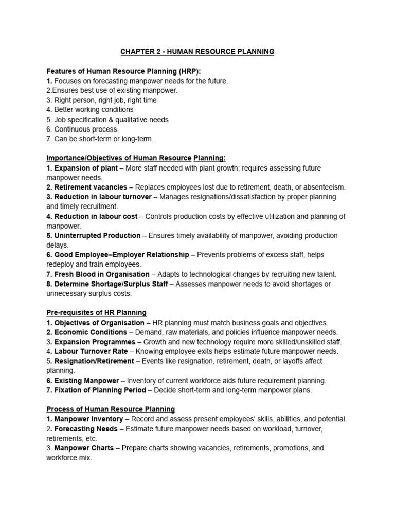 HRM Chapter - 2 | PDF | Recruitment | Human Resources