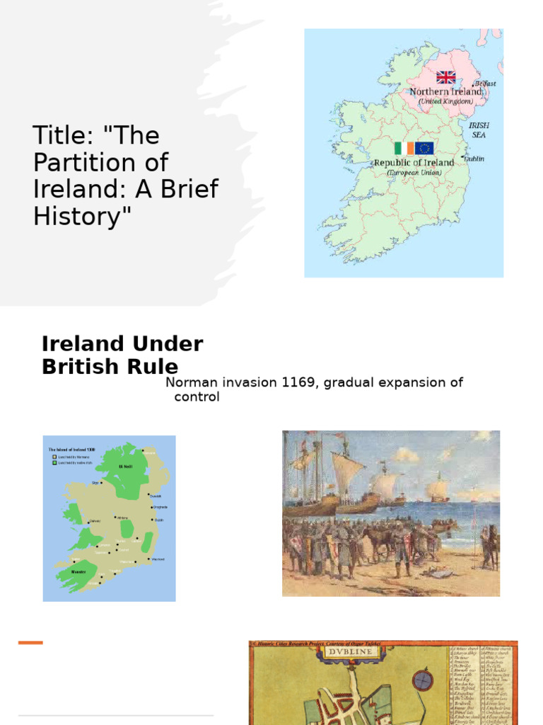 History of the Partition of Ireland | PDF | Northern Ireland | Ireland