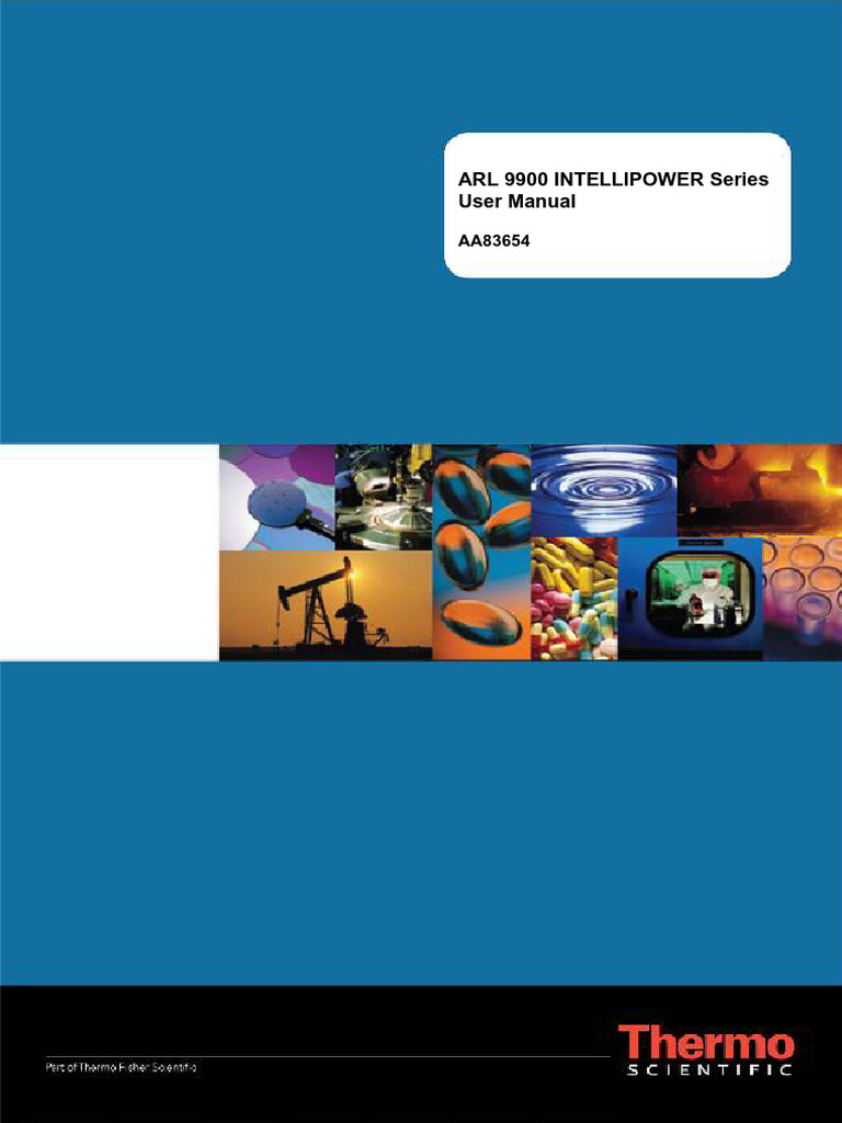 ARL 9900 INTELLIPOWER User Manual | PDF | Applied And Interdisciplinary ...