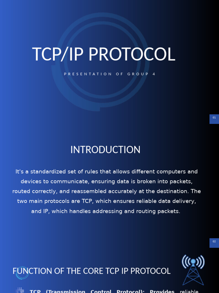 Understanding TCP/IP Protocols Overview | PDF | Internet Protocol Suite ...