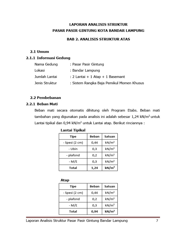 Isi Analisis Struktur 04.09#1 | PDF