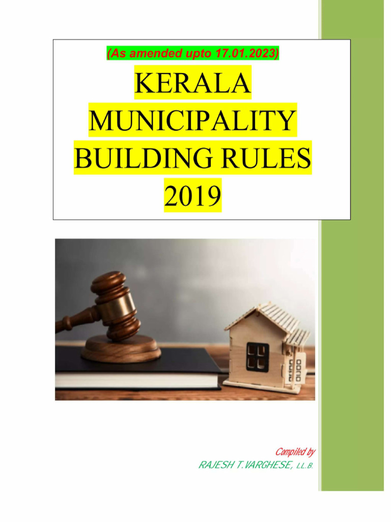 KMBR 2019 - Amendment Upto 17.01.2023 | PDF