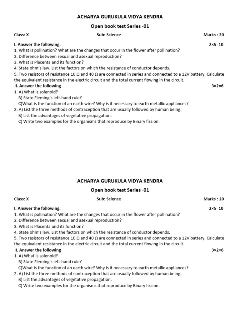 partA_obt_1 | PDF | Reproduction | Reproductive System