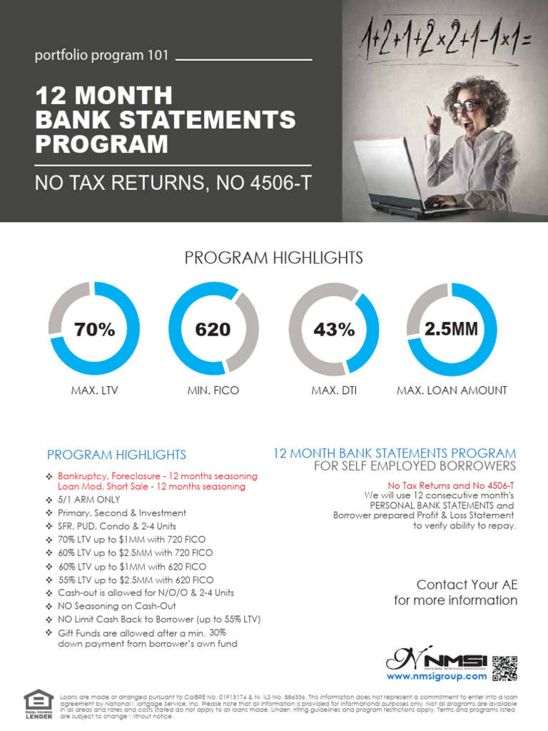 12 Month Bank Statements | PDF | Real Estate Appraisal | Debt