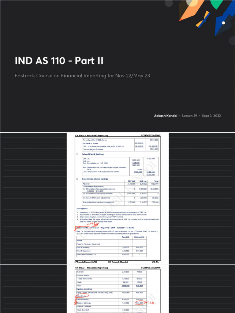 IND as 110 Part II With Anno | PDF