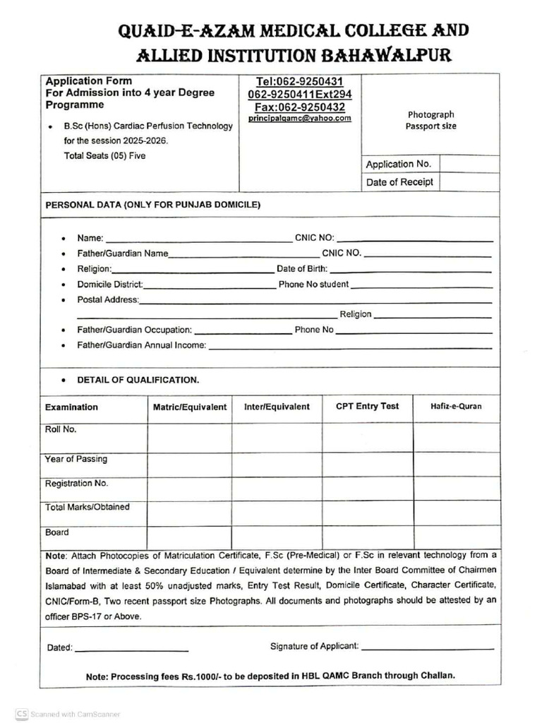Form Cardiac PR | PDF