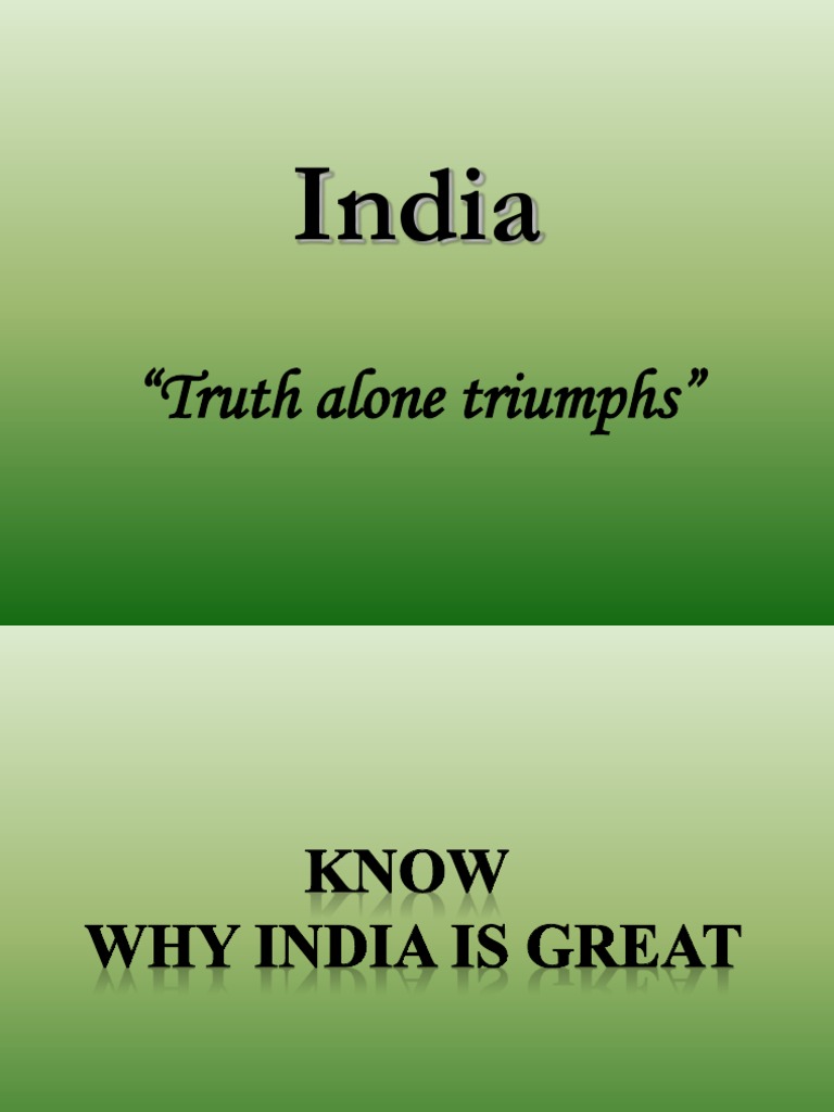 Truth Alone Triumphs in Indian Philosophy | PDF | Advaita Vedanta ...
